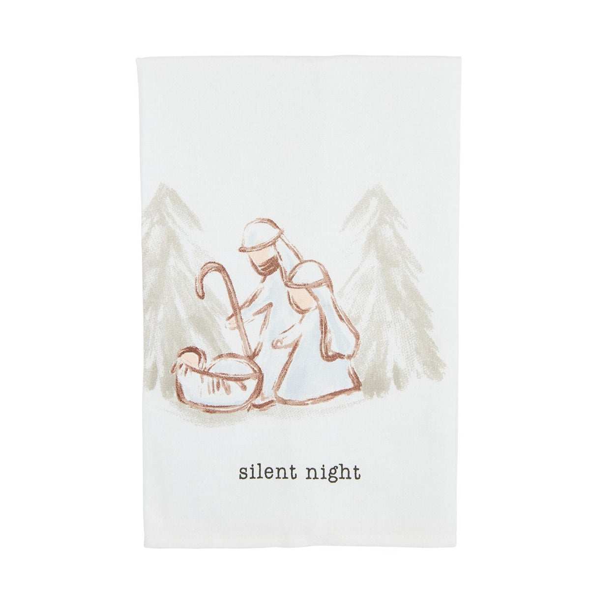 Silent Night Towel | The Silver Dahlia